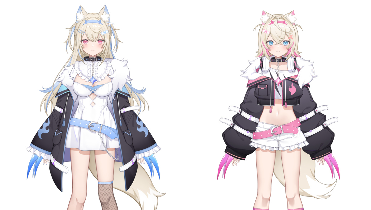 ホロライブENの双子VTuber「FUWAMOCO」YouTube登録者100万人突破 - KAI-YOU