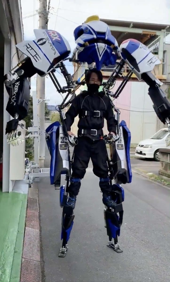 装着して操縦できるロボットがSFすぎる！ 指一本まで操れる技術の粋 - KAI-YOU