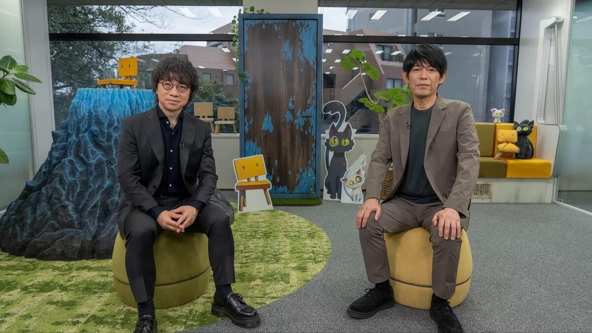 新海誠、坂元裕二がNHK「スイッチインタビュー」で対談 互いの創作論に迫る - KAI-YOU