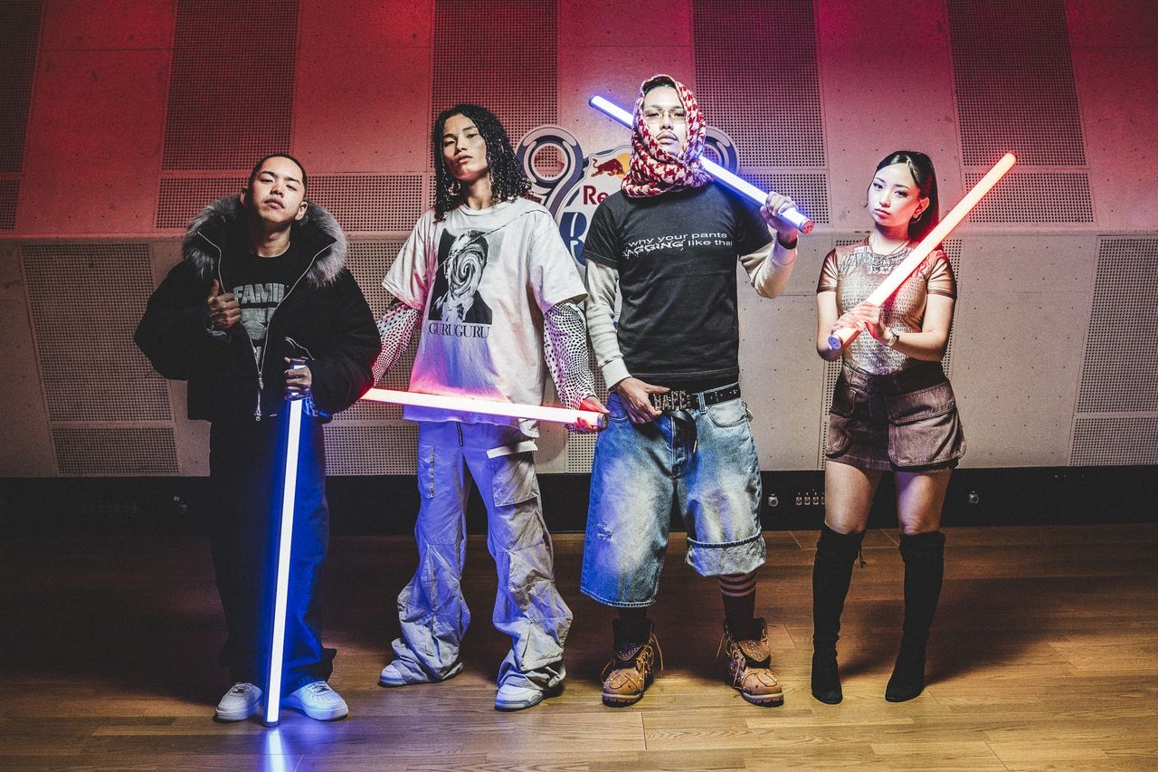 Red Bullのサイファー企画「RASEN」にLitty、HARKA、Worldwide Skippa、YELLASOMA出演 - KAI-YOU