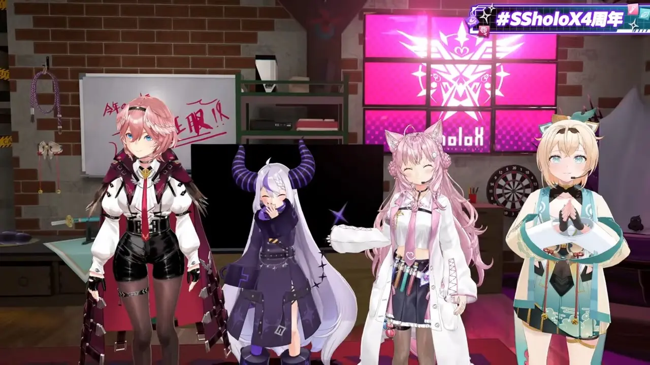 ホロライブ所属ユニット「秘密結社holoX」と〈物語〉シリーズがコラボ決定 - KAI-YOU